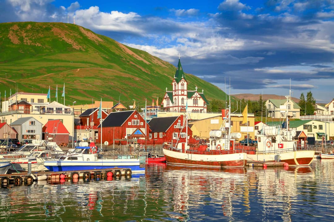 The prominent Mount Esja | Reykjavik Area | Iceland Travel