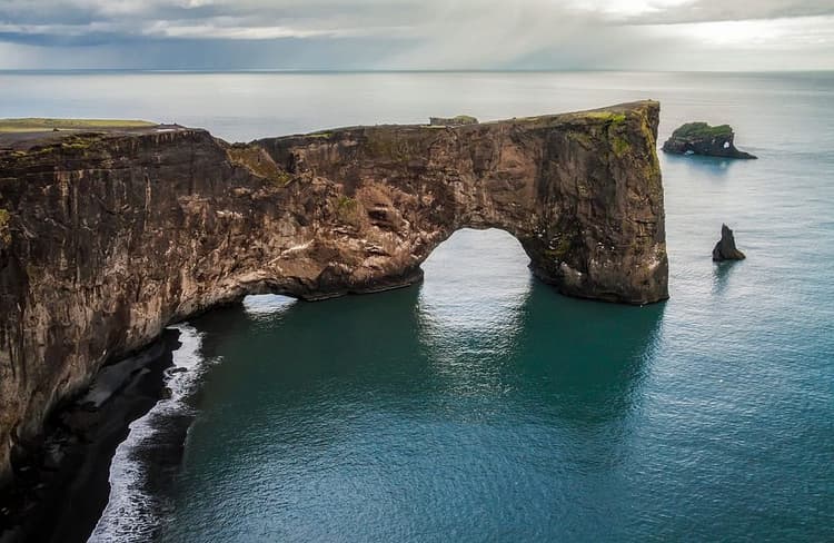 Dyrholaey Promontory & Rock Formations | Iceland Travel Tours