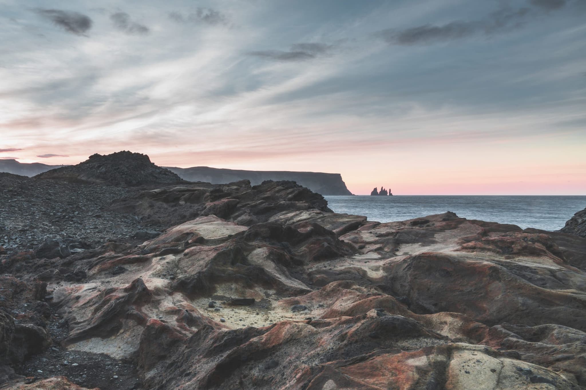 Reynisdrangar basalt sea cliffs | South Iceland | Iceland Travel